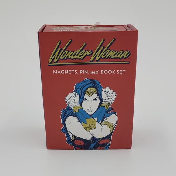 DC Comics | Other | Wonder Woman Magnet And Pin Set | Poshmark